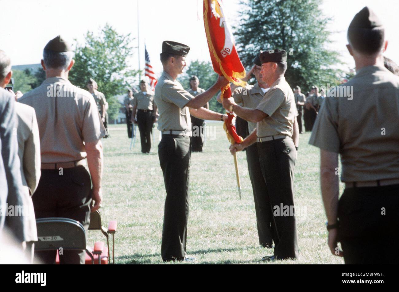 LGEN Ernest T. Cook Jr., right, commanding general, Marine Corps Combat ...