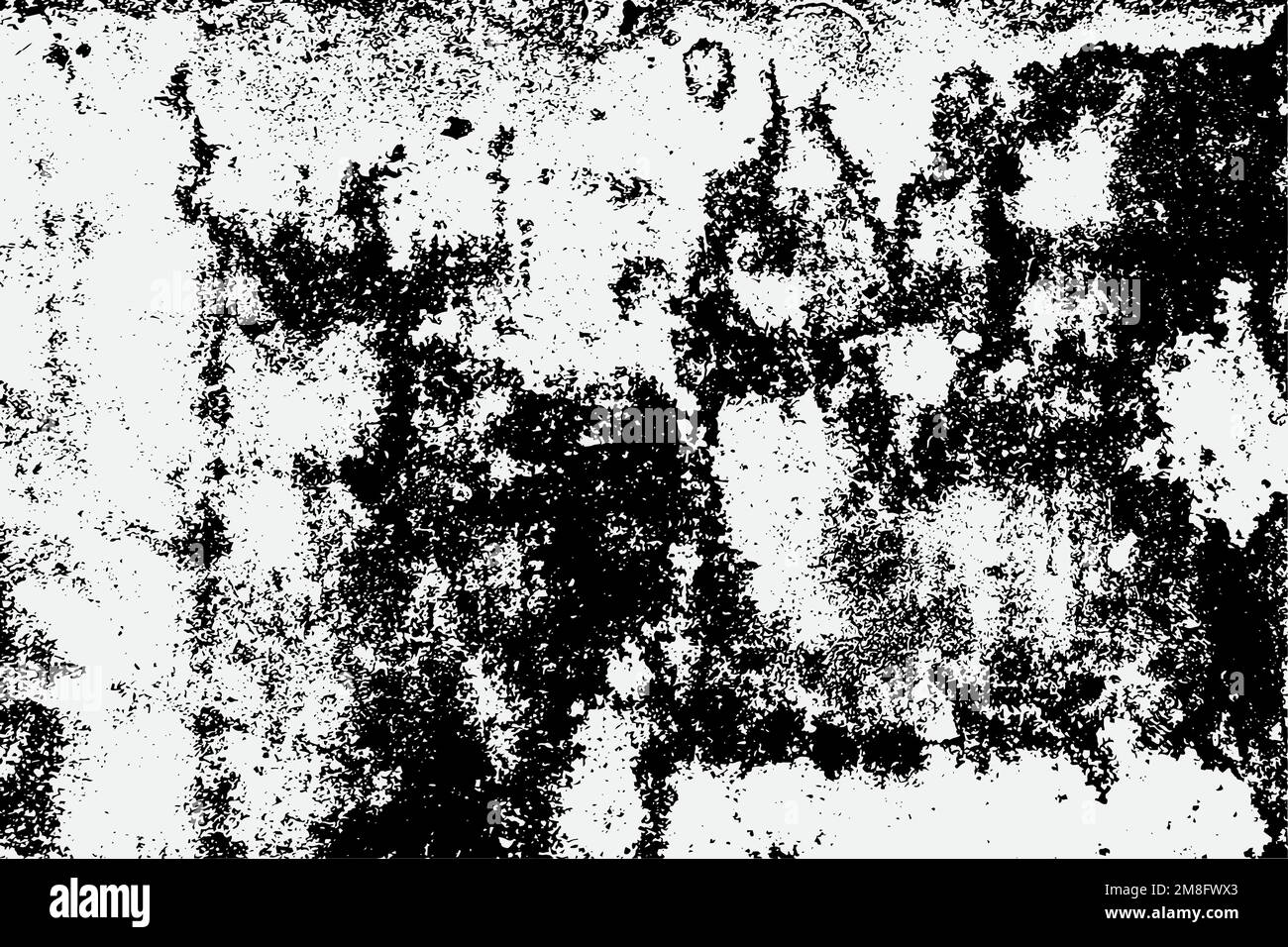 rusty iron texture background in black and white color EPS vector ...