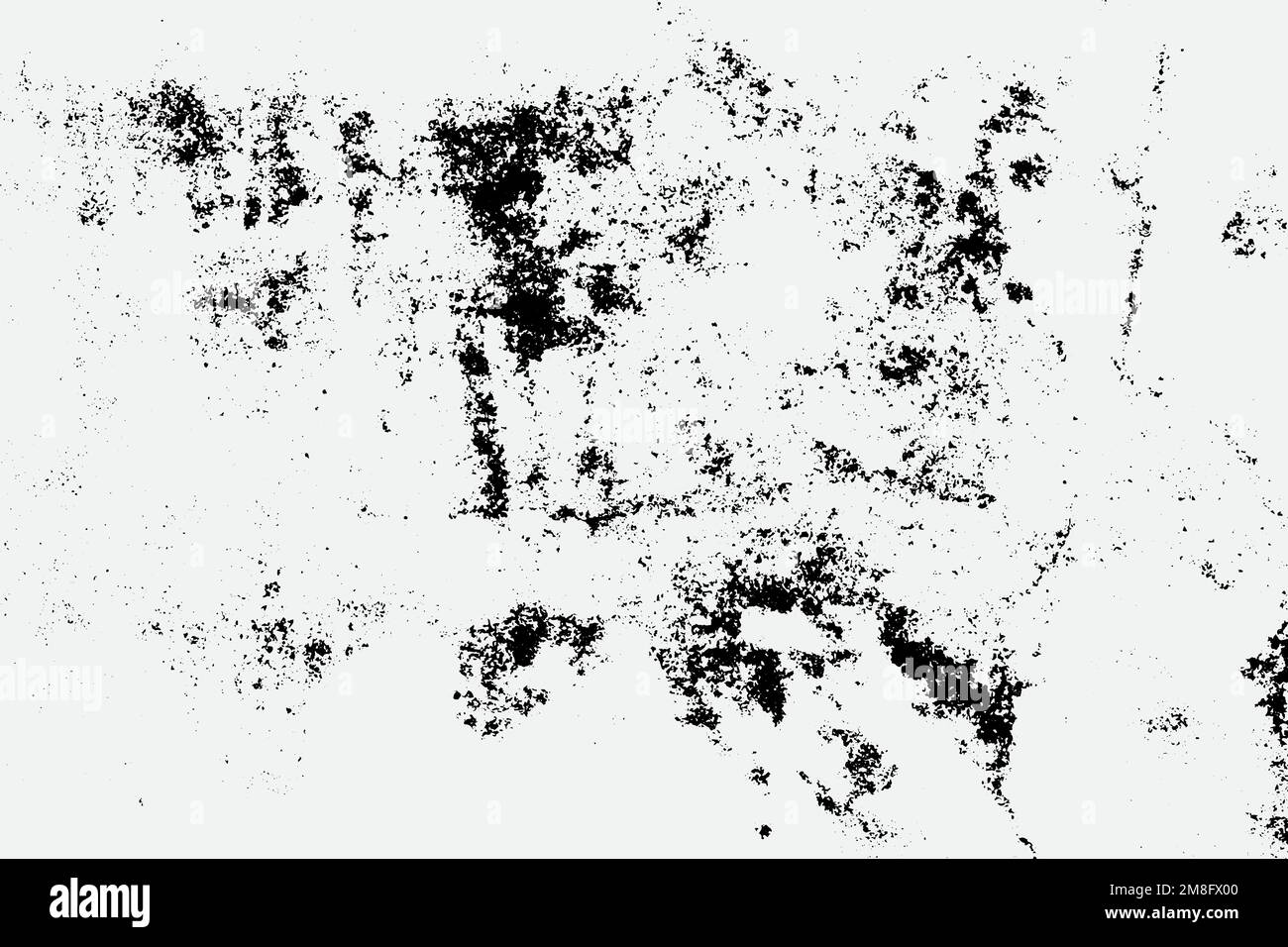 rusty iron texture background in black and white color EPS vector ...
