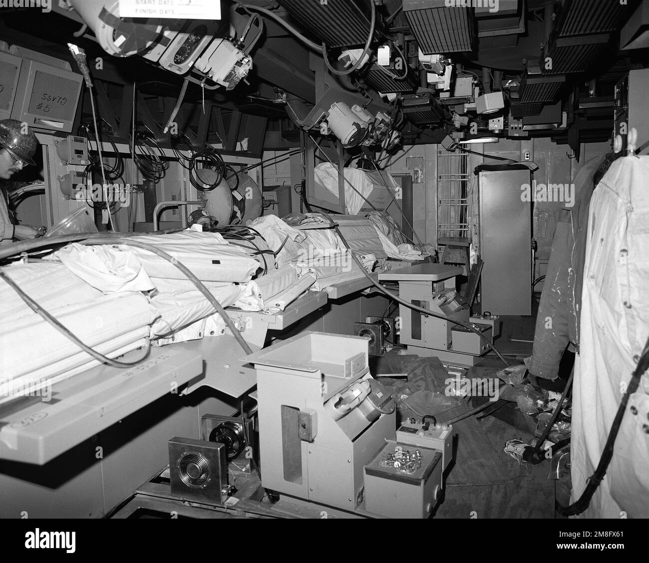 The combat information center, compartment 02-138-O-C, aboard the ...