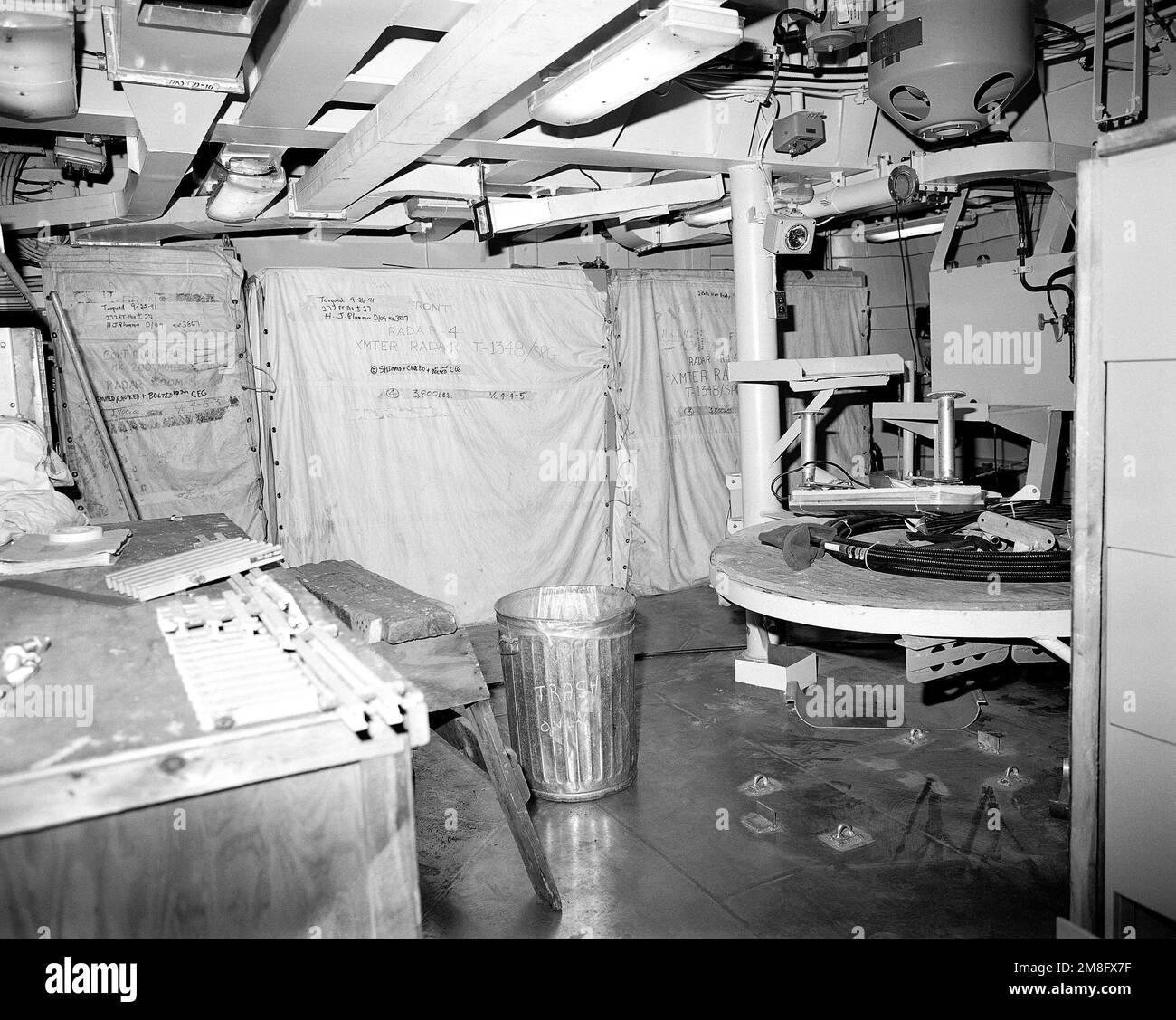 Aegis radar room No. 4, compartment 05-316-O-C, aboard the guided ...