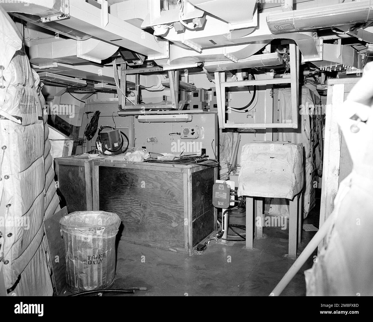 Aegis radar room No. 1, compartment 04-140-1-C, aboard the guided ...