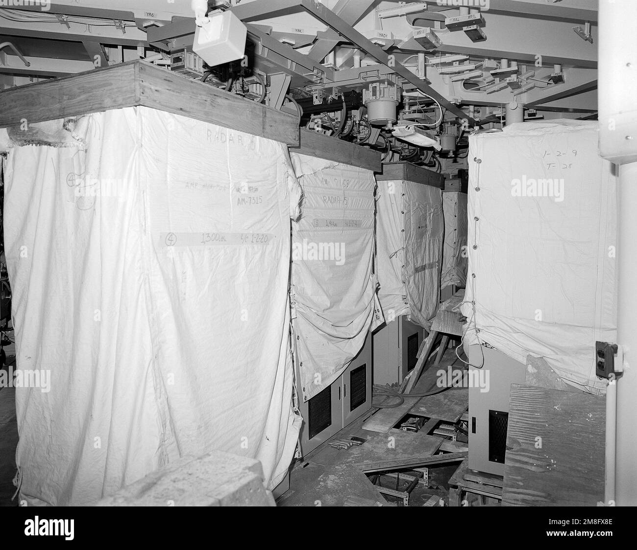 Aegis radar room No. 5, compartment 04-316-O-C, aboard the guided ...