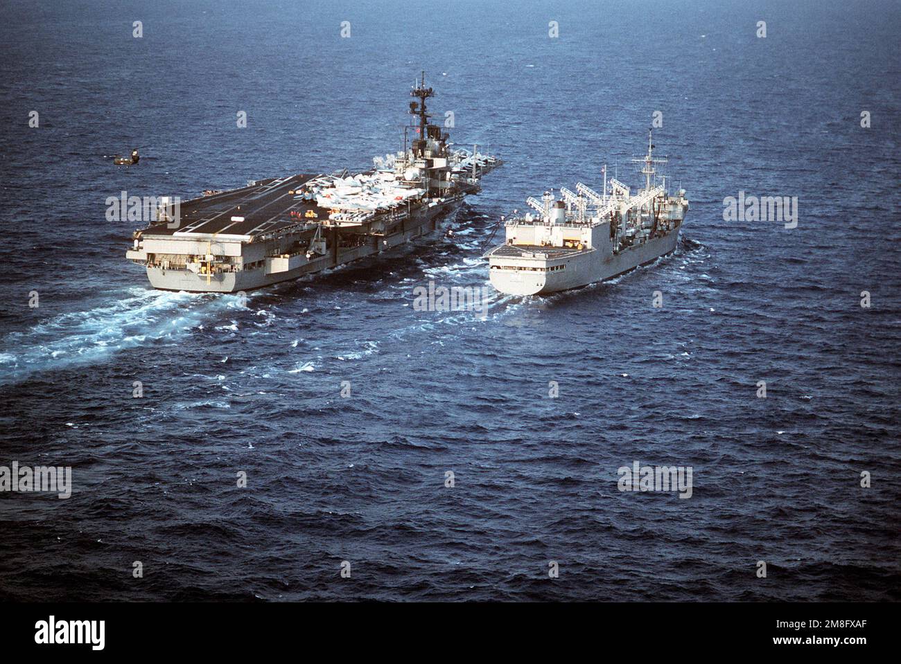 PH1(AC) Scott Allen Atlantic Ocean....A starboard quarter view of the ...