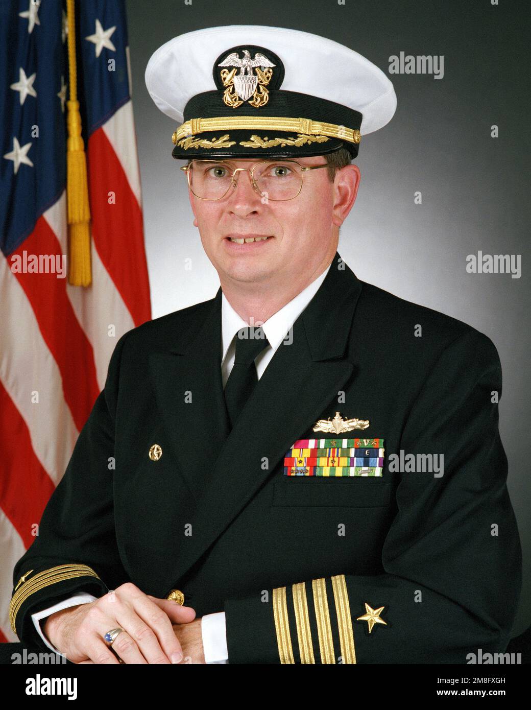 Captain Charles H. Wilson, USN (covered). Country: Unknown Stock Photo ...