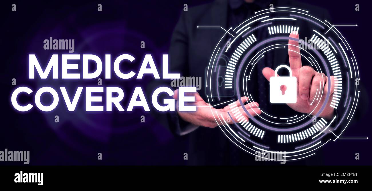 Conceptual caption Medical Coverage. Business showcase inclusion within ... Conceptual caption Medical Coverage. Business showcase inclusion within ...