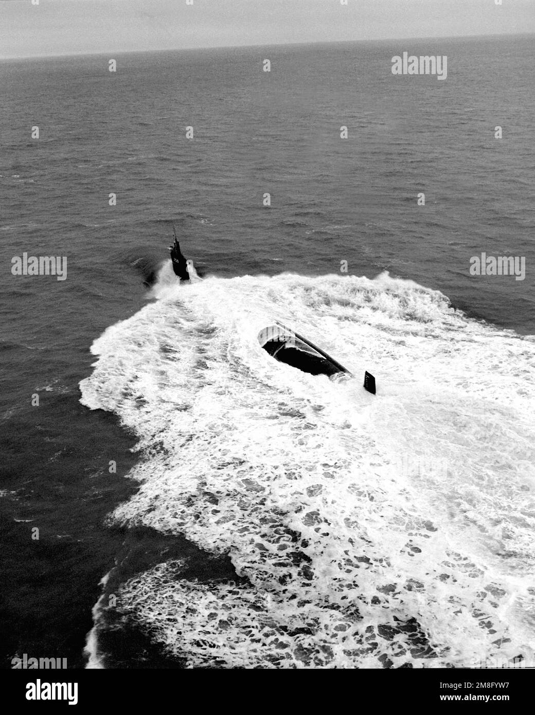 A port quarter view of the nuclear-powered attack submarine JEFFERSON ...