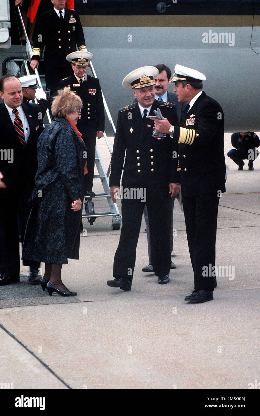 FADM Vladimir Nikolayevich Chernavin, commander in chief of the Soviet ...