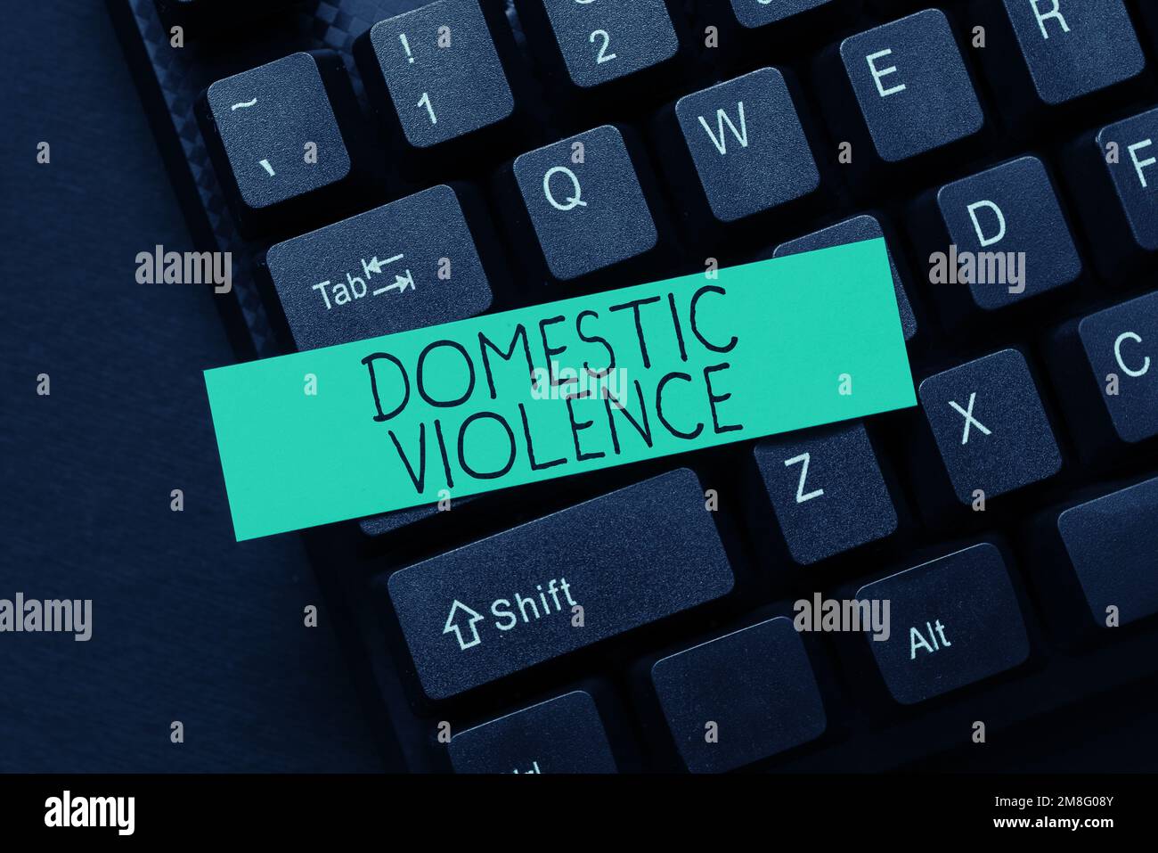 Hand writing sign Domestic Violence. Internet Concept violent or ...