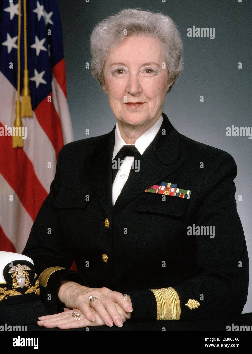 Rear Admiral (lower half) Mary F. Hall, USN (Ret.) (uncovered). Country ...