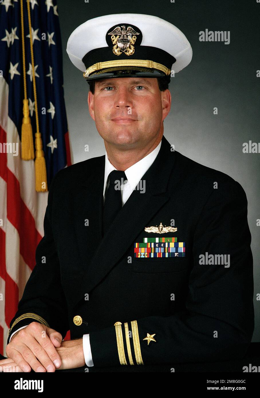 Lieutenant Commander Ritchie H. Belser, USN (covered). Country: Unknown ...