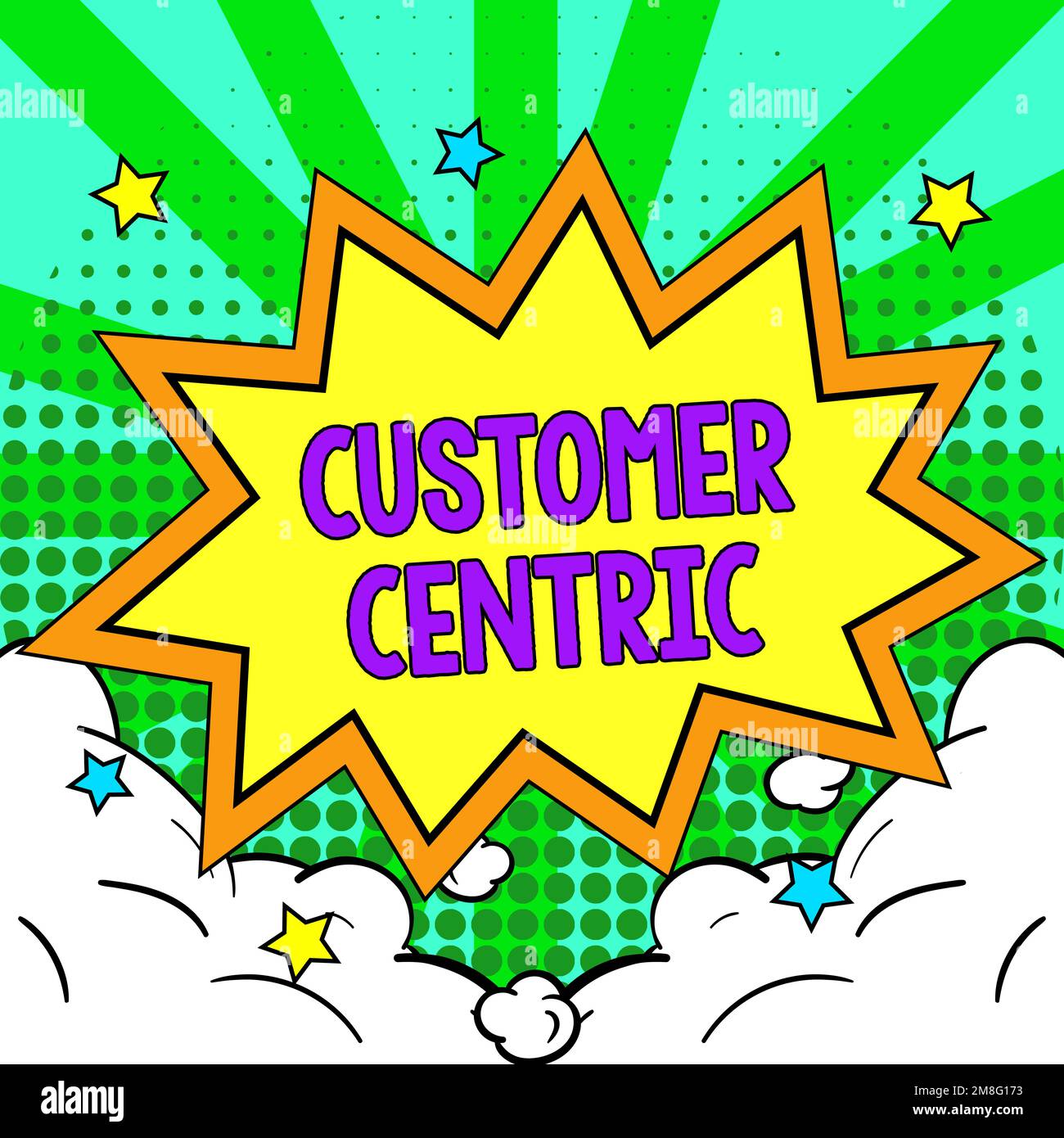 Handwriting Text Customer Centric Word Written On Process Of Looking After Customers To Ensure