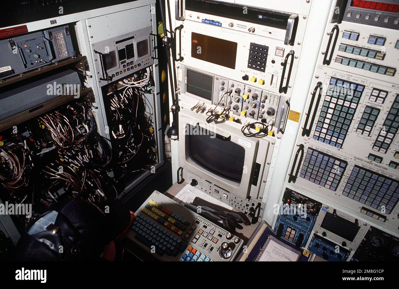 SSGT Steve Rasmussen, electronic maintenance technician with the 6949th Electronic Security ...