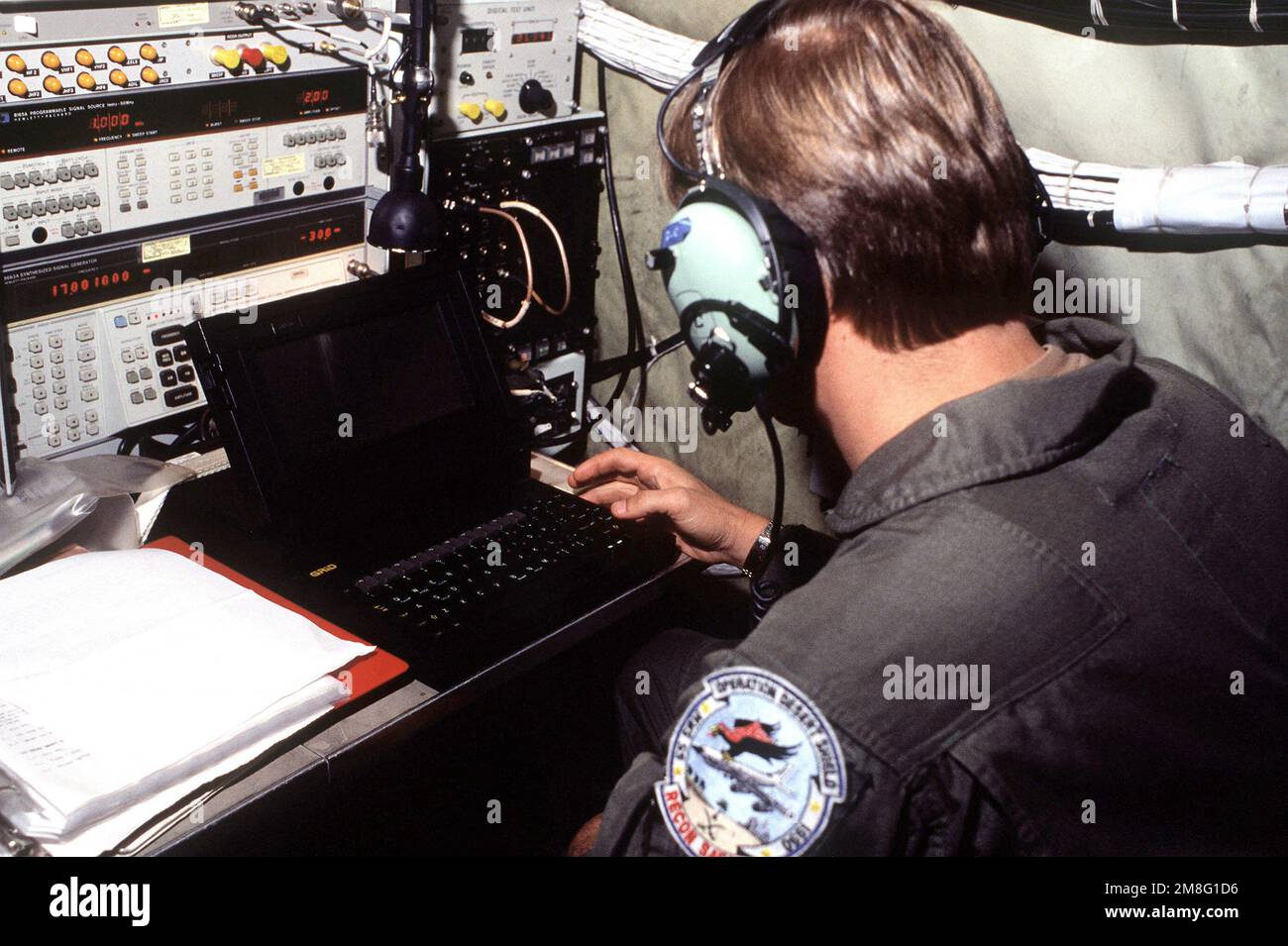 TSGT Chuck Christie, electronic maintenance technician with the 6949th ...