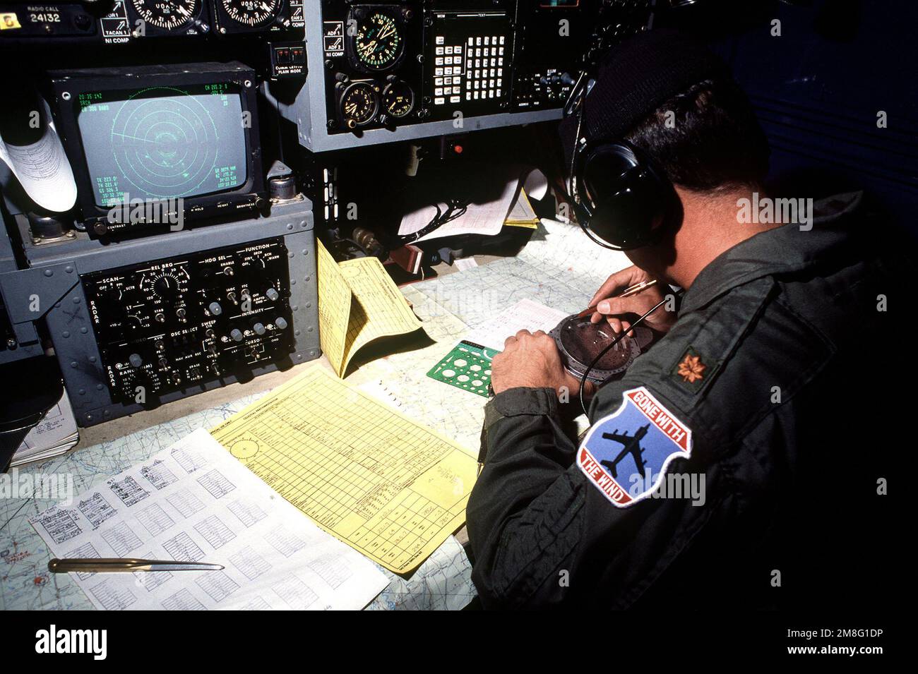 MAJ Thomas Waddel, navigator, 38th Strategic Reconnaissance Squadron ...