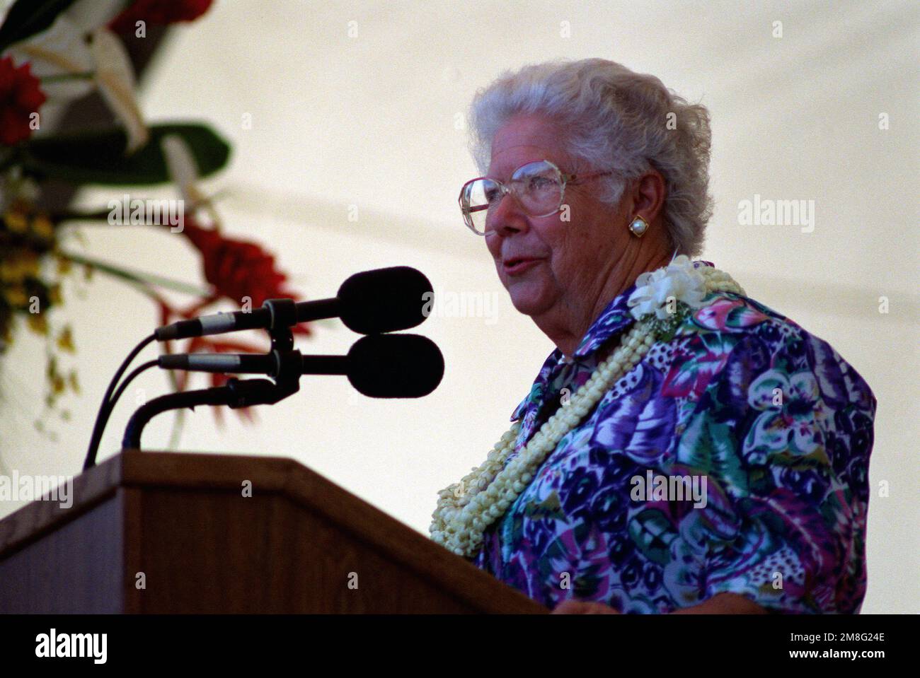 Lenore Rickert, a former Navy nurse who was on duty at Hospital Point ...