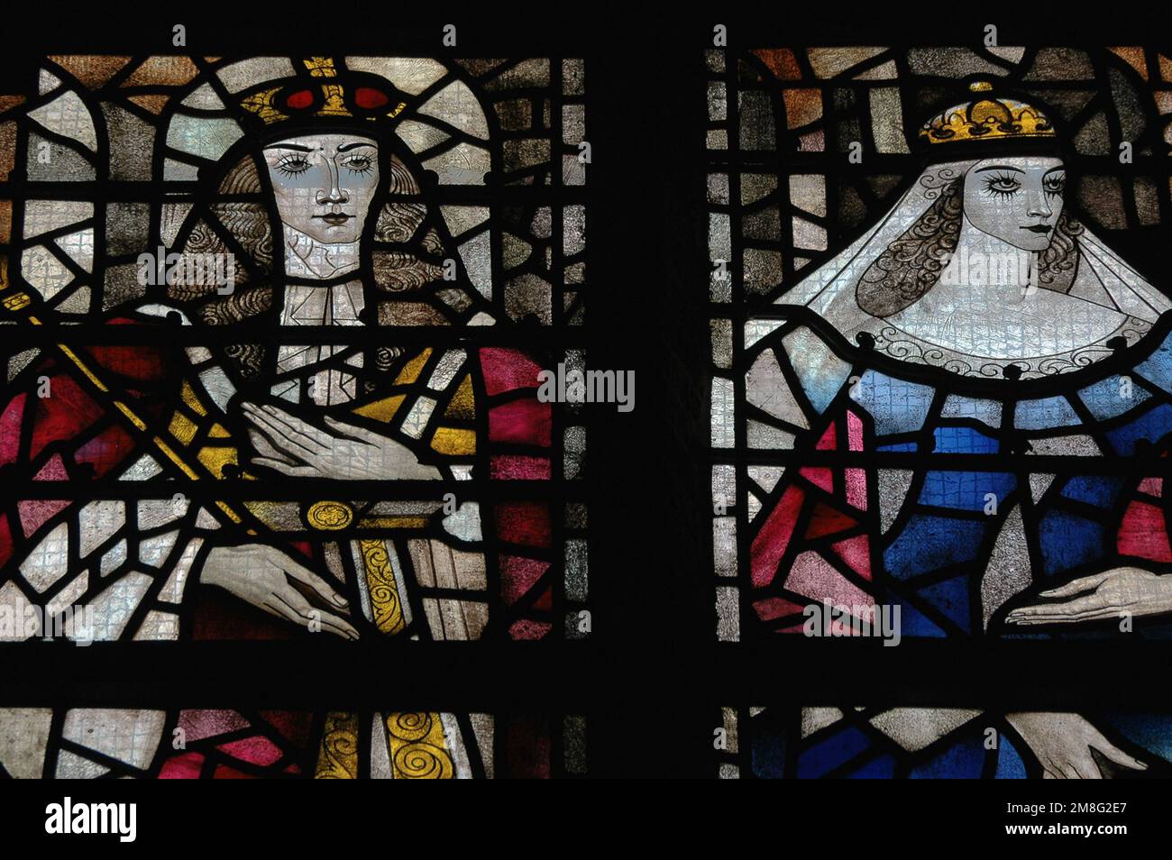 Joint sovereigns of late 1600s England, King William III or William of ...