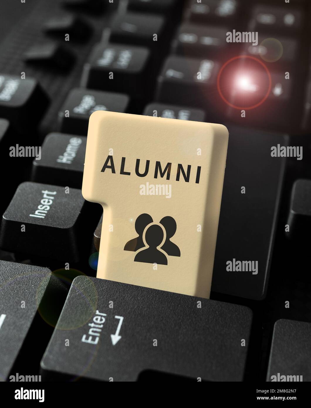 Conceptual display Alumni. Business overview former pupil or student ...
