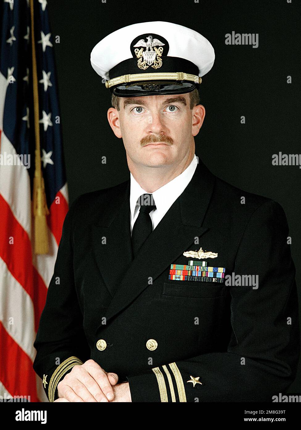LCDR Daniel Montgomery, USN (covered). Country: Unknown Stock Photo - Alamy