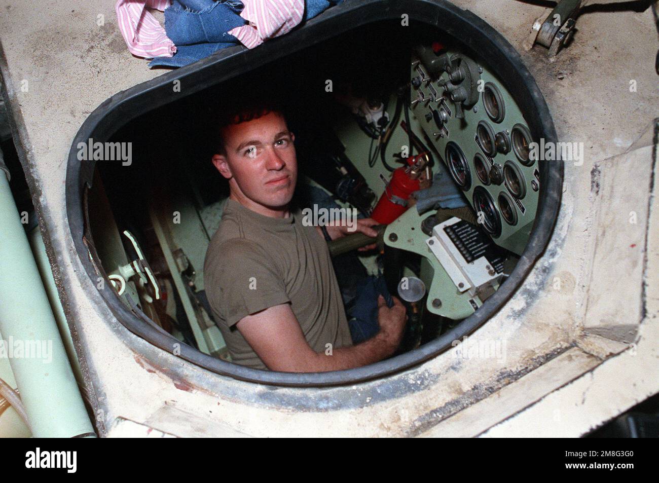LCPL James Curtis, assigned to the amphibious transport dock USS ...