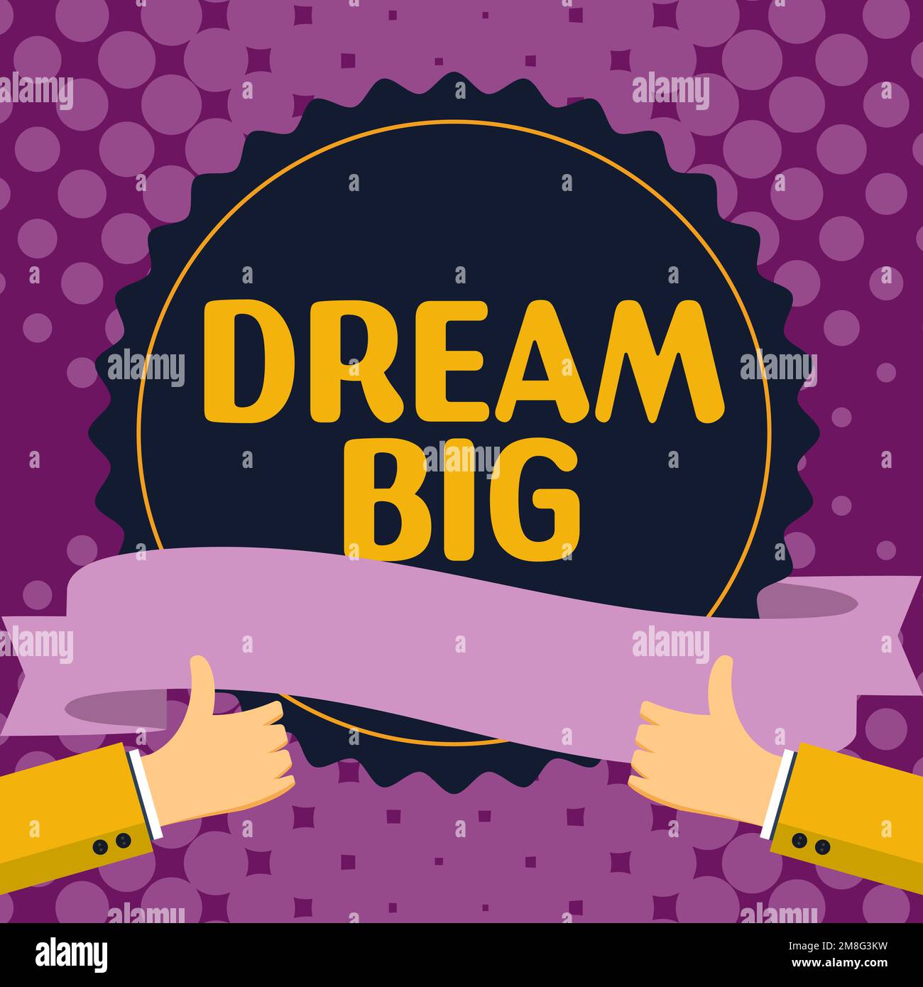 Inspiration showing sign Dream Big. Business overview To think of ...