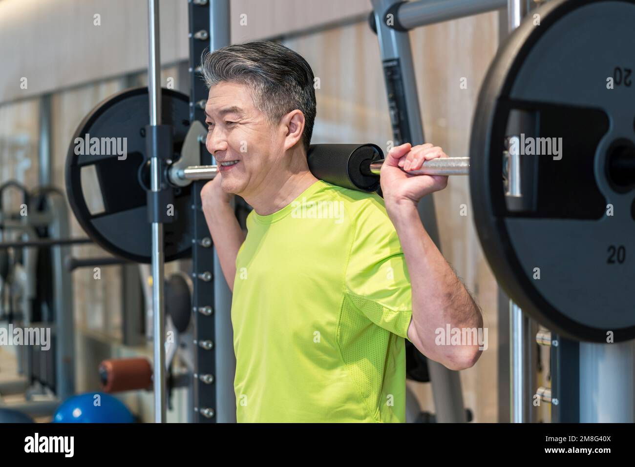 Old men fitness Stock Photo - Alamy