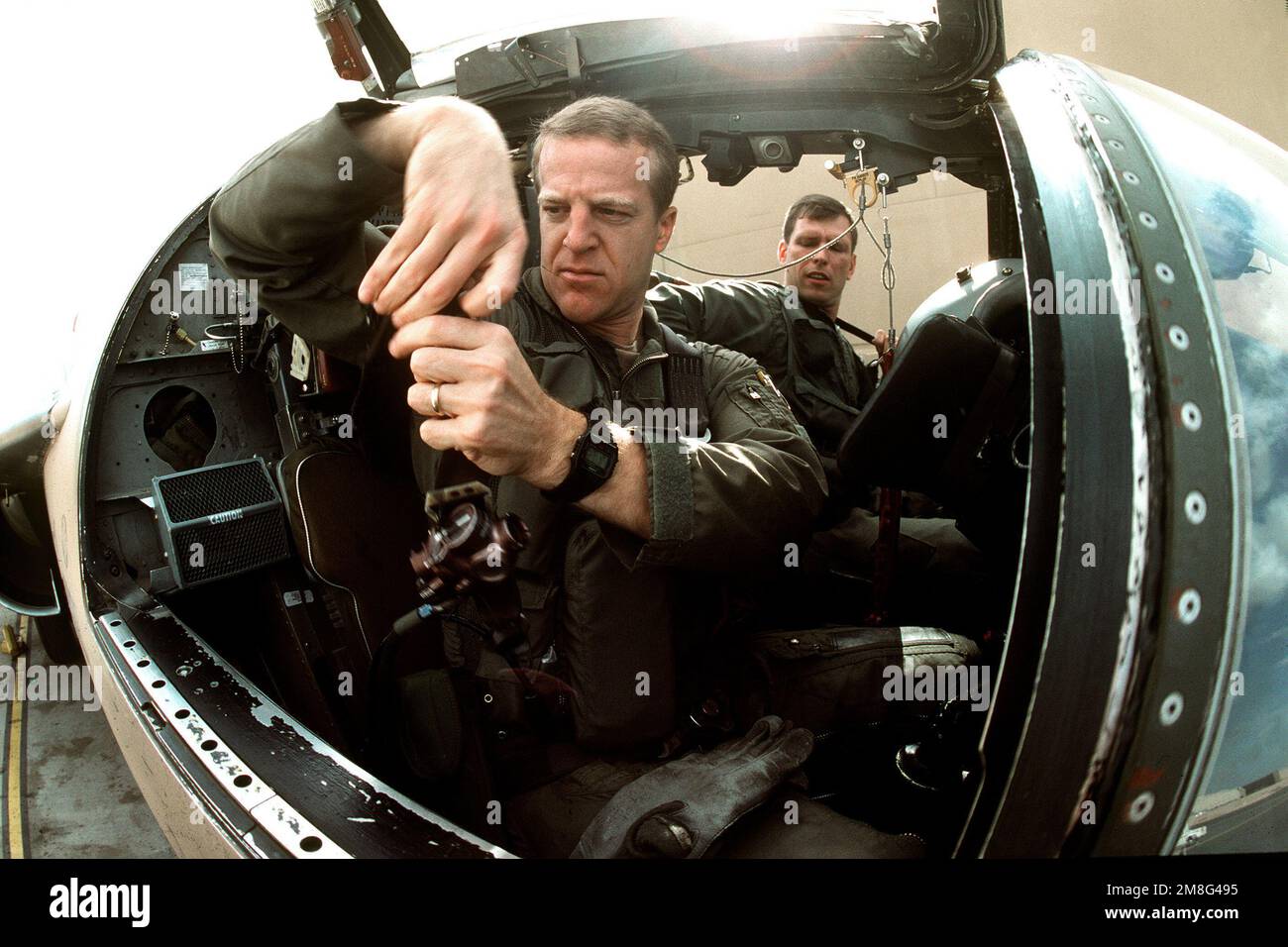 CAPT. Bradley Seipel, weapons system officer, and CAPT. Michael Russell ...