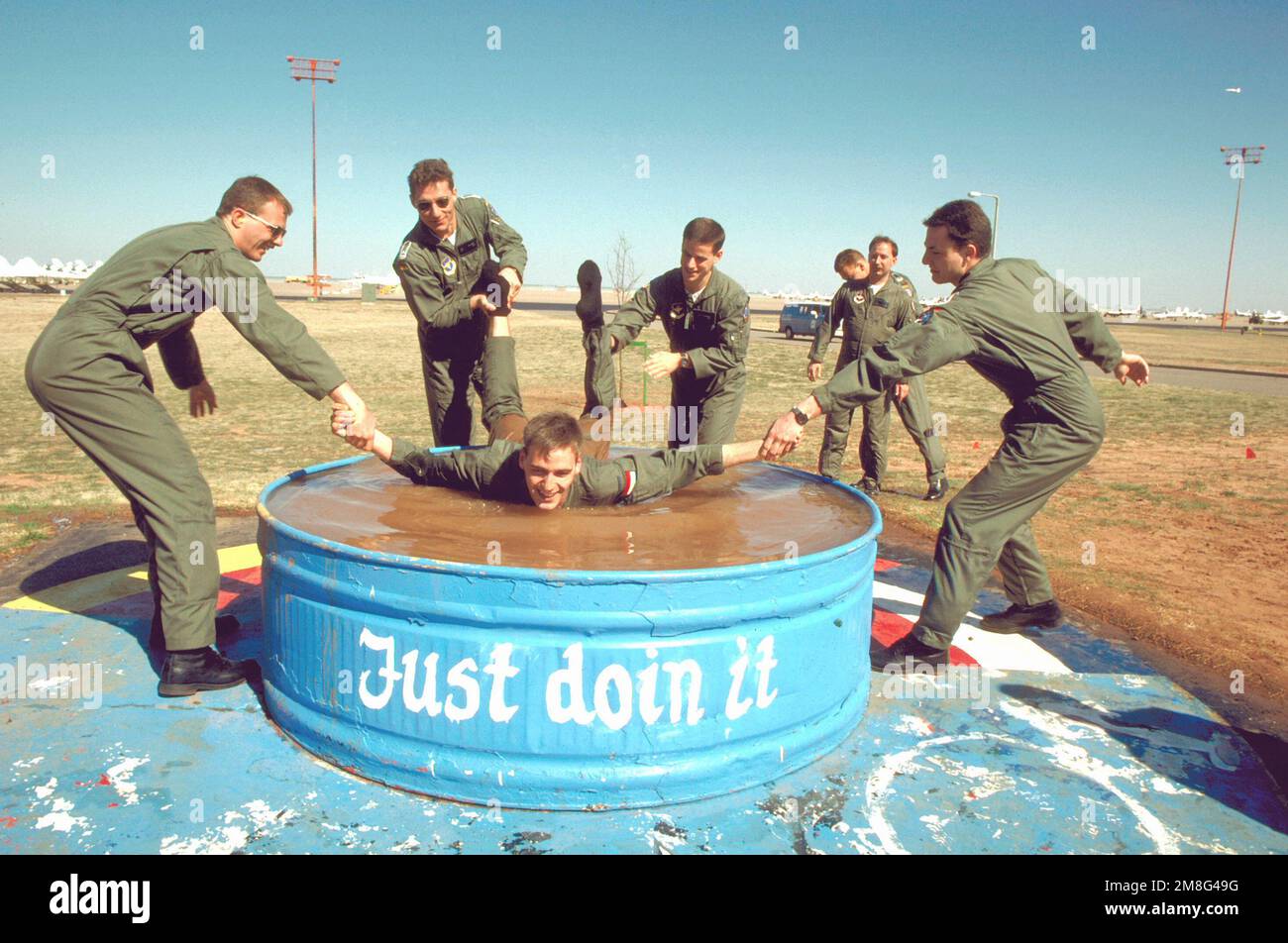 Royal Netherlands Air Force Cadet Marco Kleinlugtenbeld goes through ...