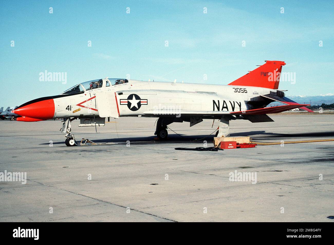 A left side view of a QF-4N target drone aircraft of the Pacific ...