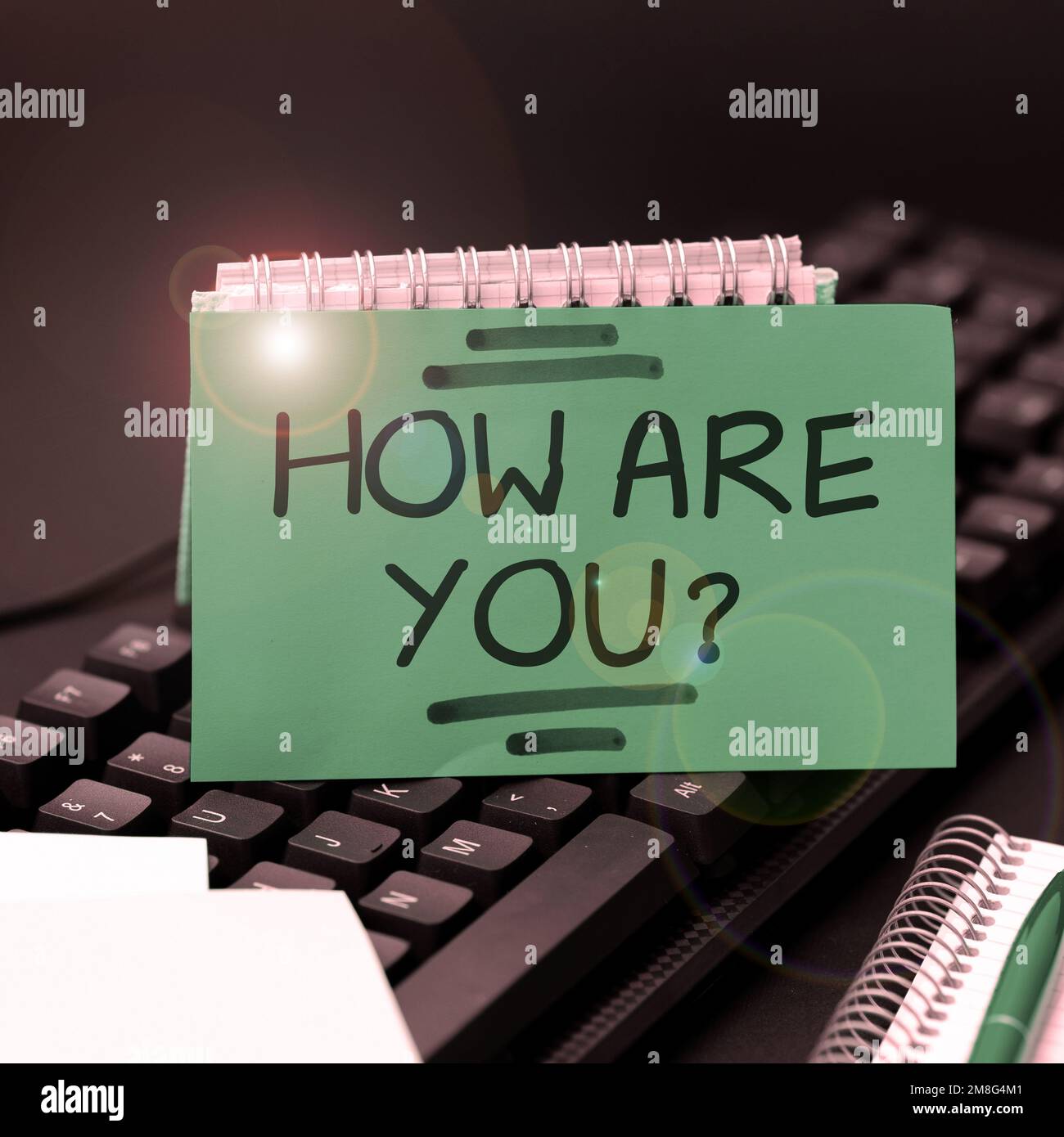 Inspiration showing sign How Are You, Concept meaning Your Health ...