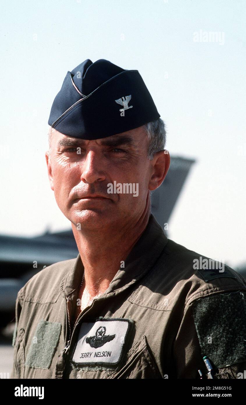 COL Jerry Nelson poses for a photograph. Nelson is in command of ...