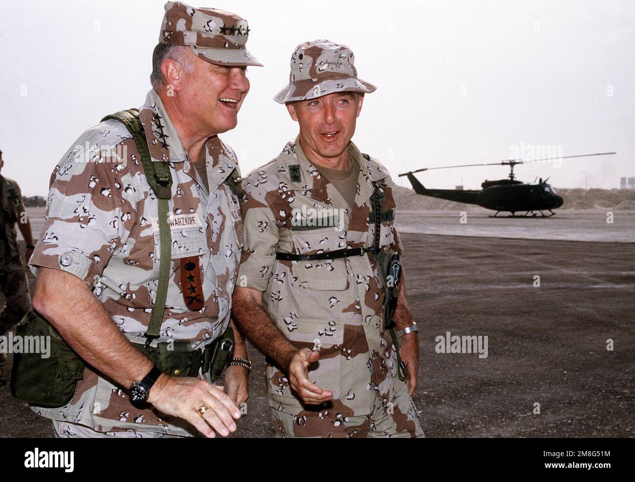 GEN. Norman Schwarzkopf, commander-in-chief, U.S. Central Command ...