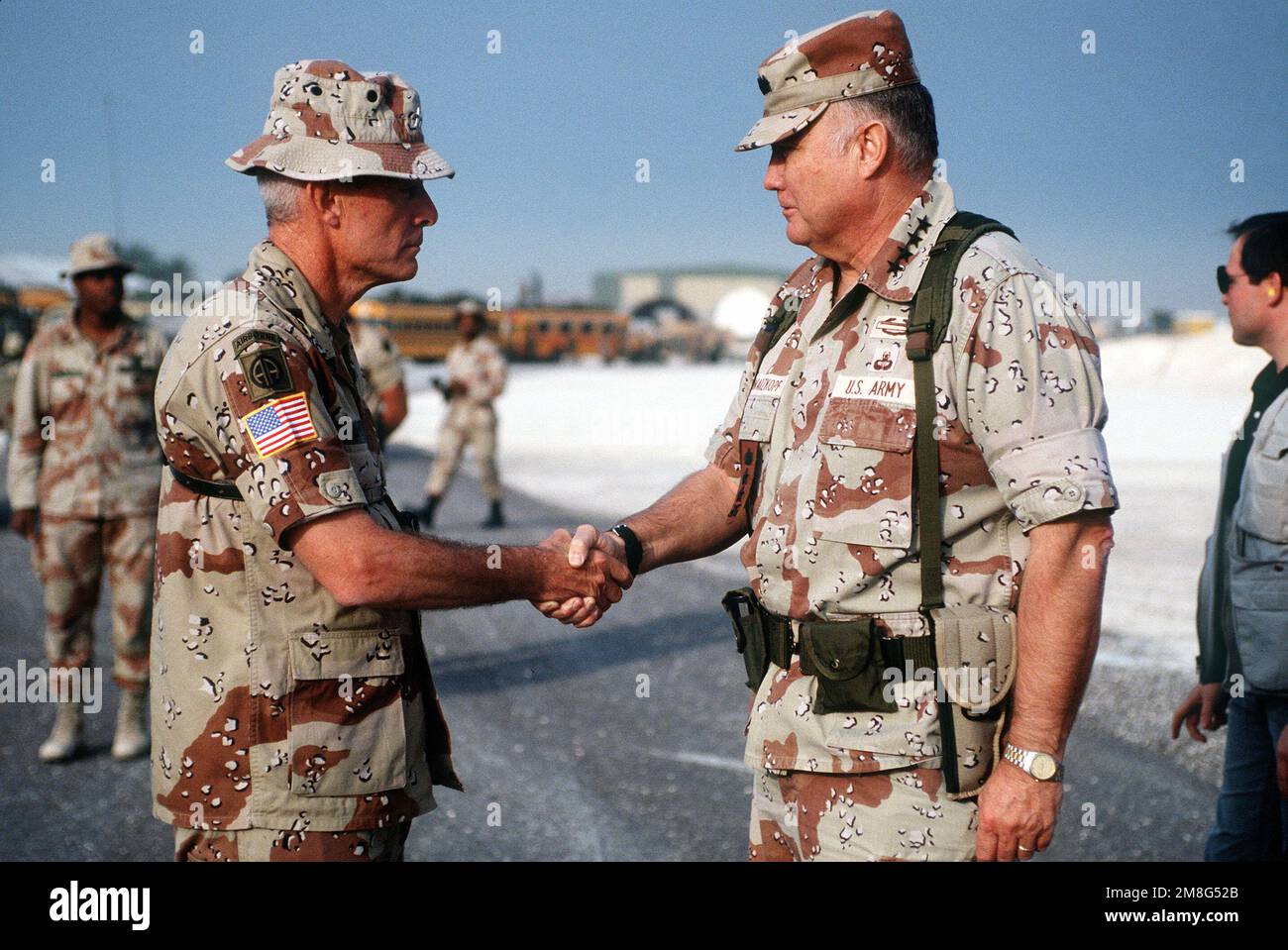 GEN. Norman Schwarzkopf, commander-in-chief, U.S. Central Command ...