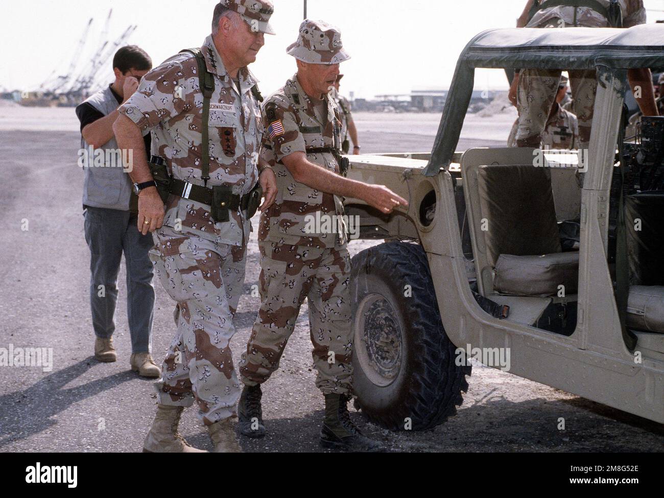 GEN. Norman Schwarzkopf, commander-in-chief, U.S. Central Command ...