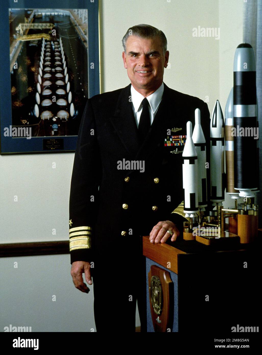 An informal portrait VADM Roger F. Bacon, assistant chief of naval ...