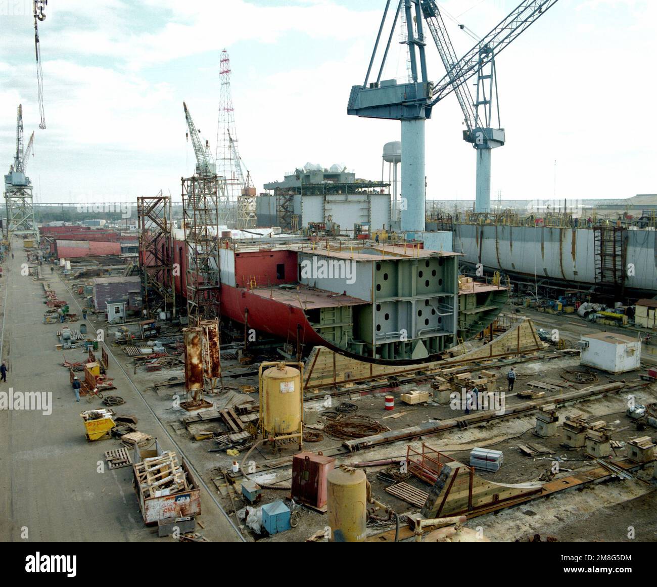 A port quarter view of the Military Sealift Command surveying ship ...