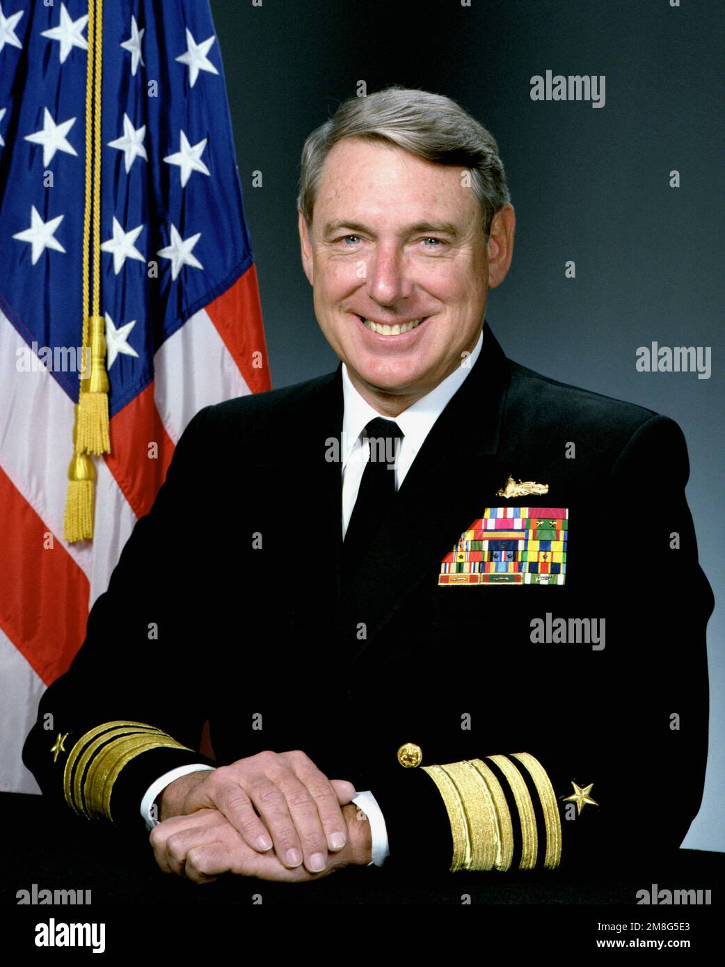VADM Henry R. Mauz, USN (uncovered). Country: Unknown Stock Photo - Alamy
