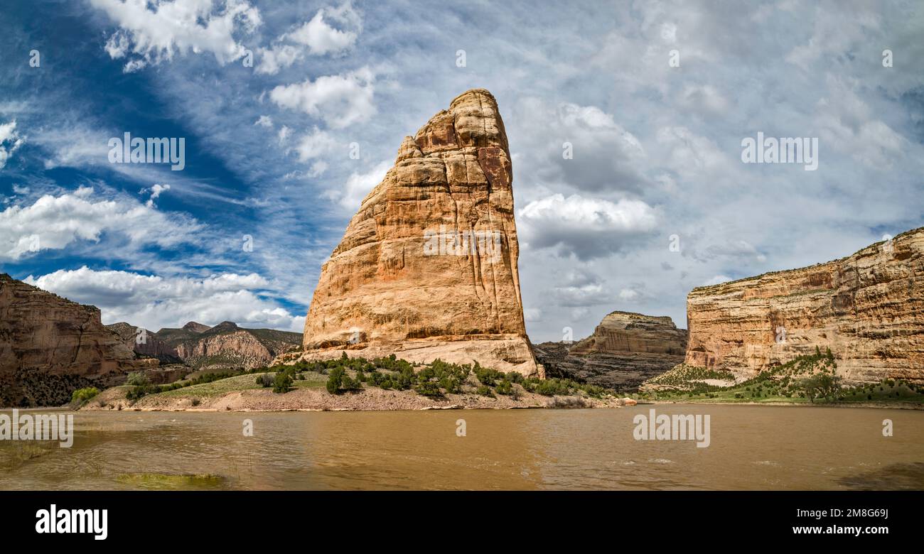 Steamboat Rock, Green River near Yampa River confluence, river access ...