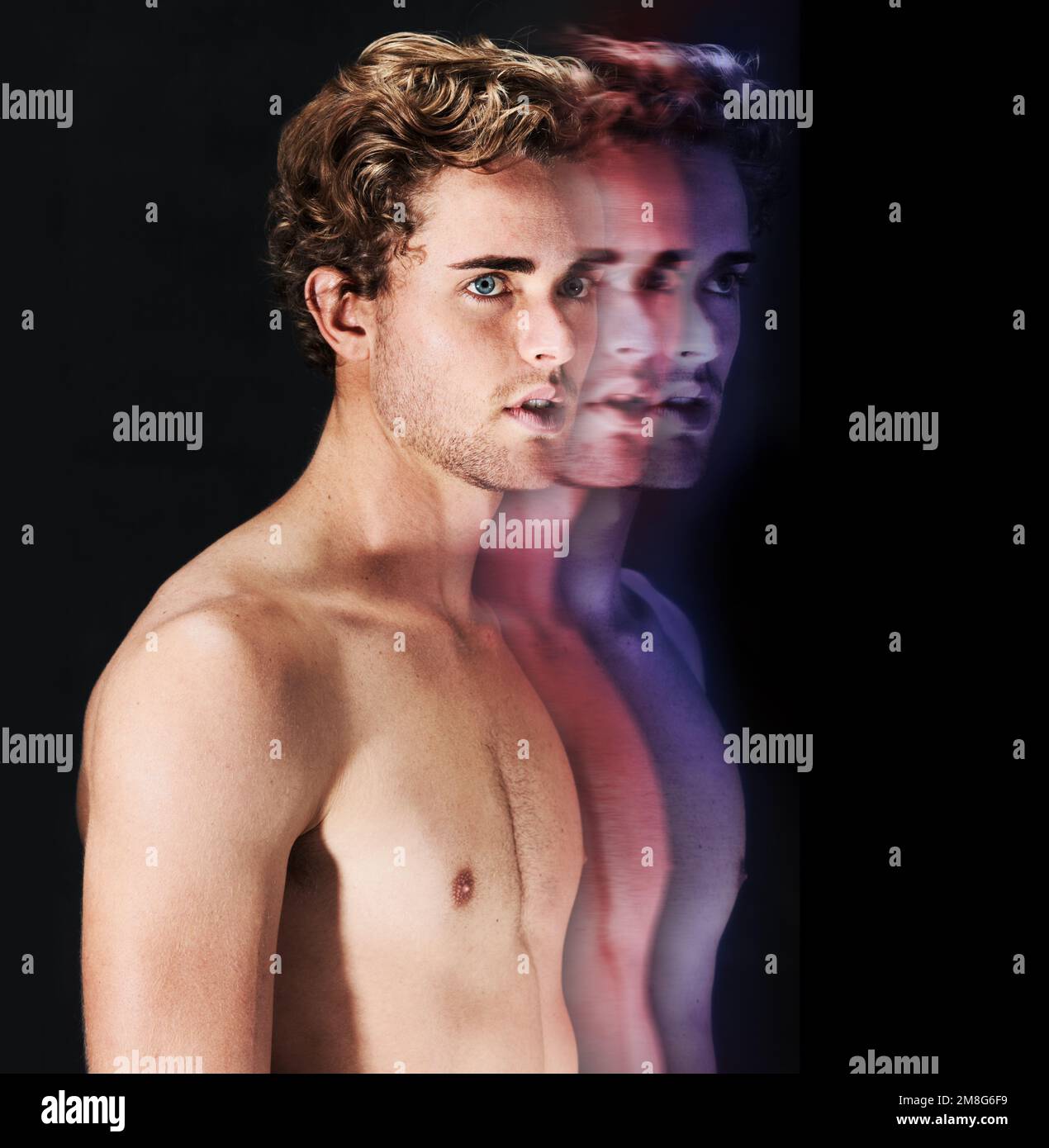 Man demon inside body hi-res stock photography and images - Alamy