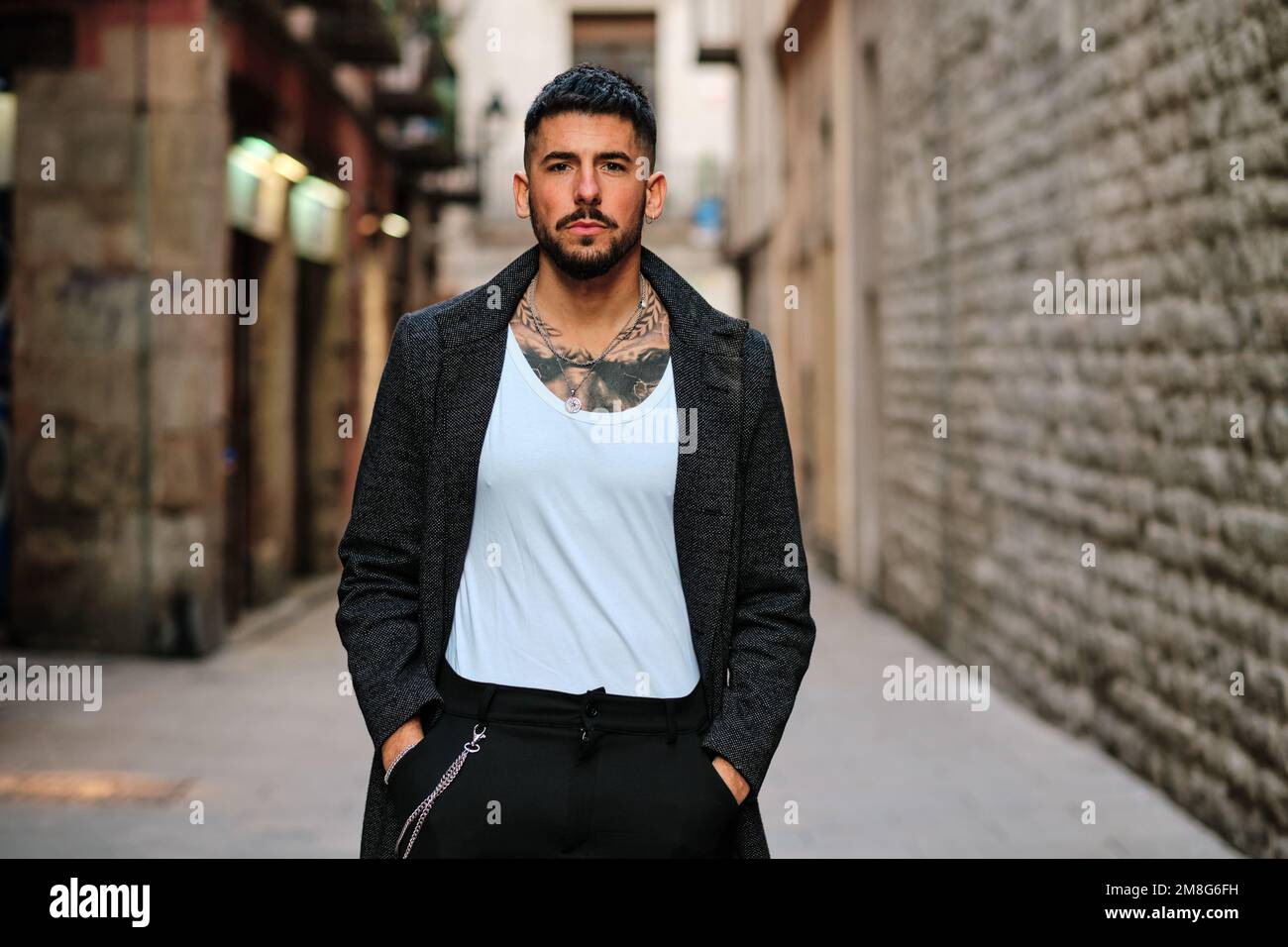 Tattoo model hi-res stock photography and images - Alamy