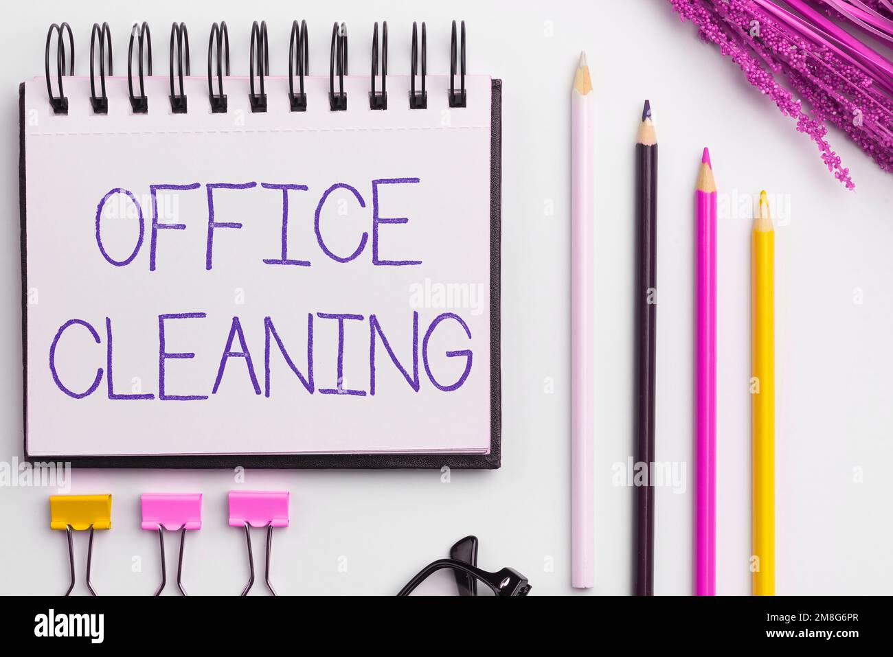 Inspiration showing sign Office Cleaning. Business concept the action ...