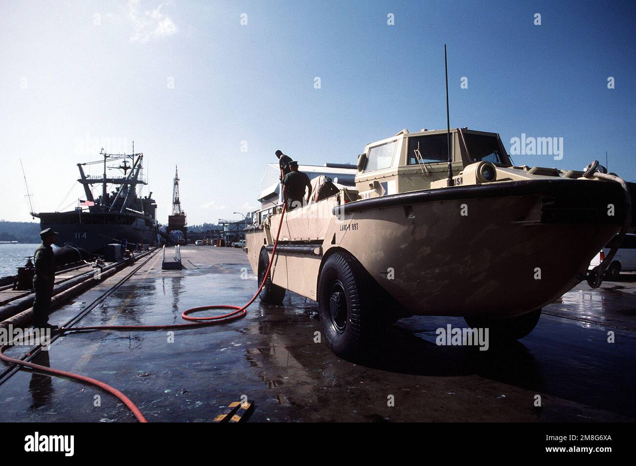 Lighter amphibious resupply cargo larc hi-res stock photography and ...