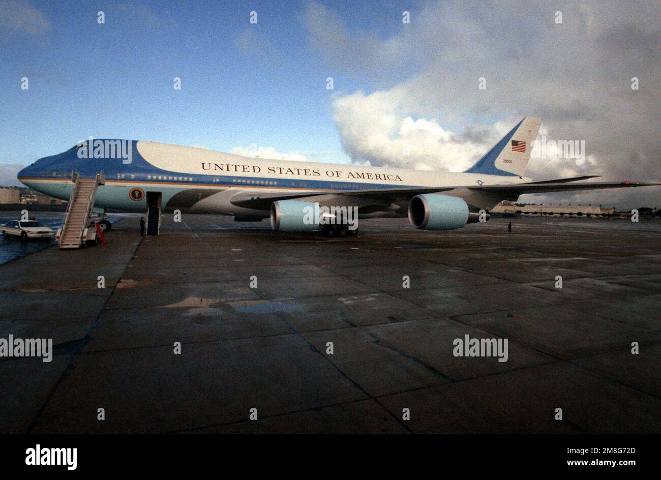 The newest Air Force One, a VC-25A aircraft operated by the 89th ...