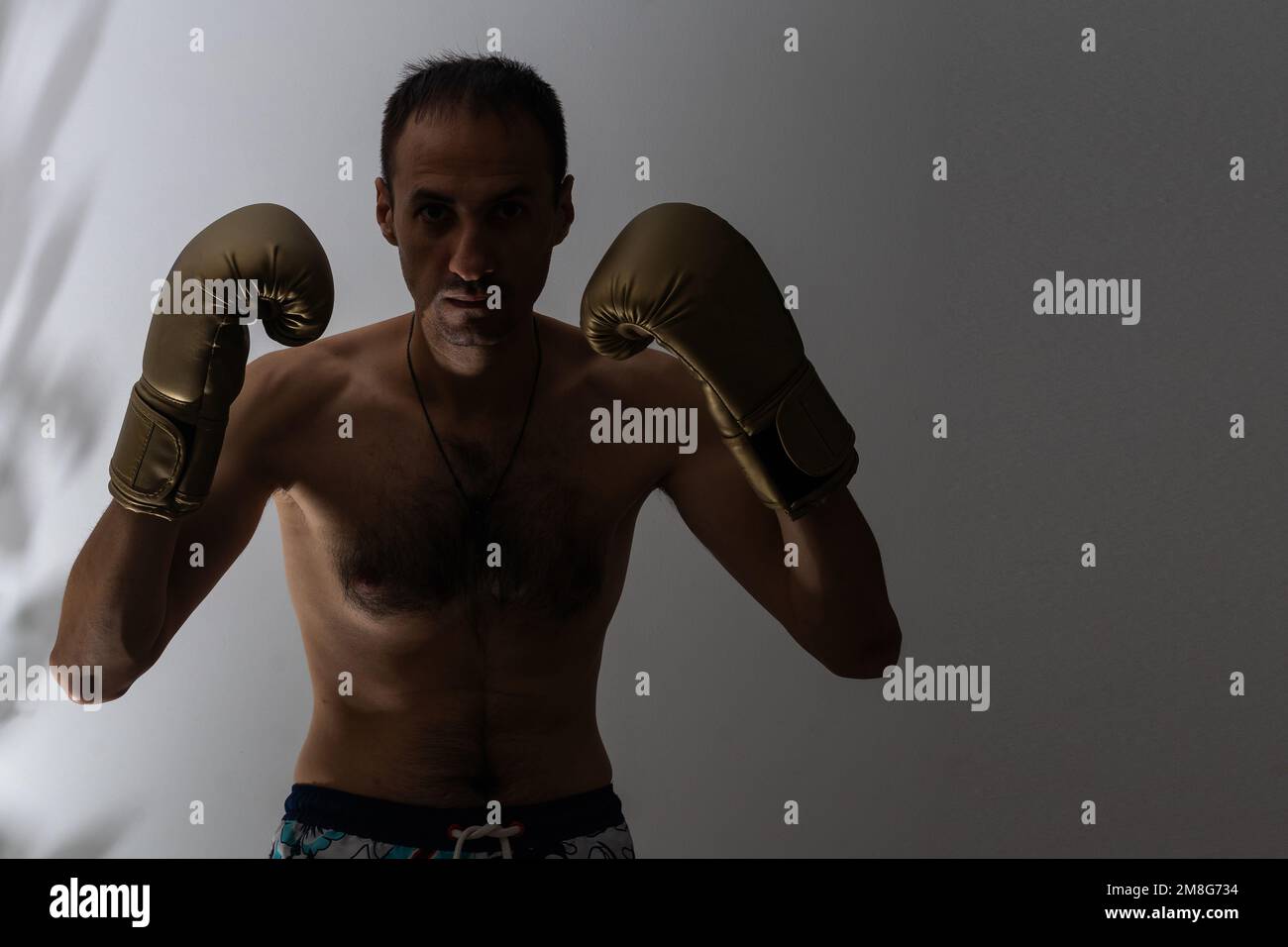 Thin man muscles hi-res stock photography and images - Alamy