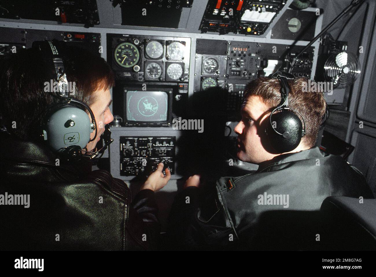 Navigators from the 38th Strategic Reconnaissance Sqaudron, 55th ...