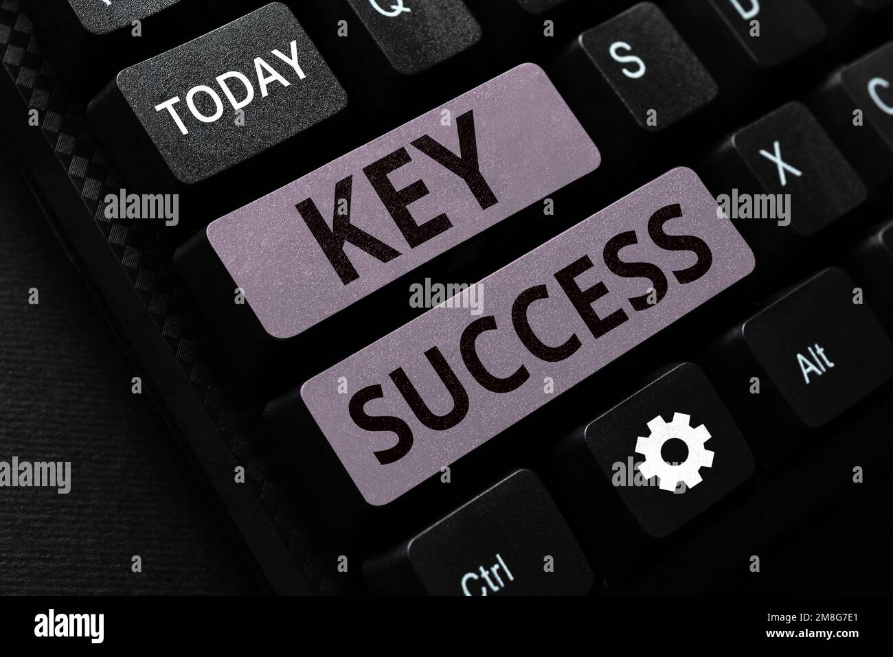 Conceptual caption Key Success. Concept meaning main measure of ...