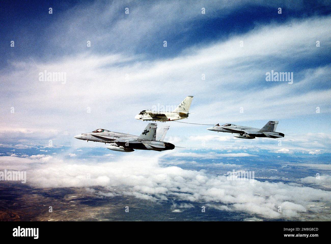 An S-3B Viking aircraft of Air Anti-submarine Squadron 22 (VS-22 ...