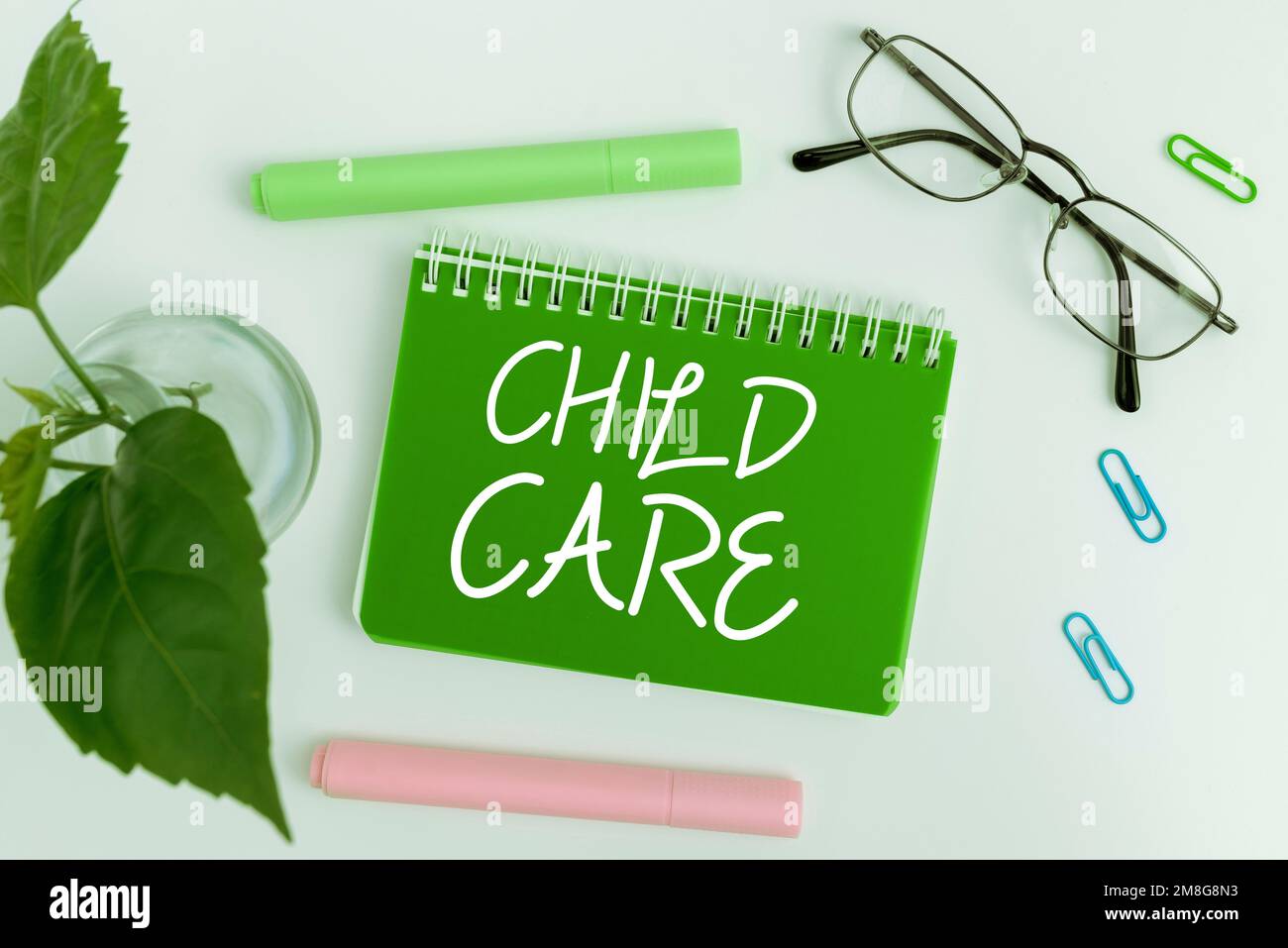 Conceptual caption Child Care. Concept meaning a care of children ...