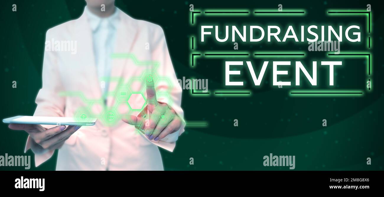 Text caption presenting Fundraising Event. Business idea campaign whose ... Text caption presenting Fundraising Event. Business idea campaign whose ...