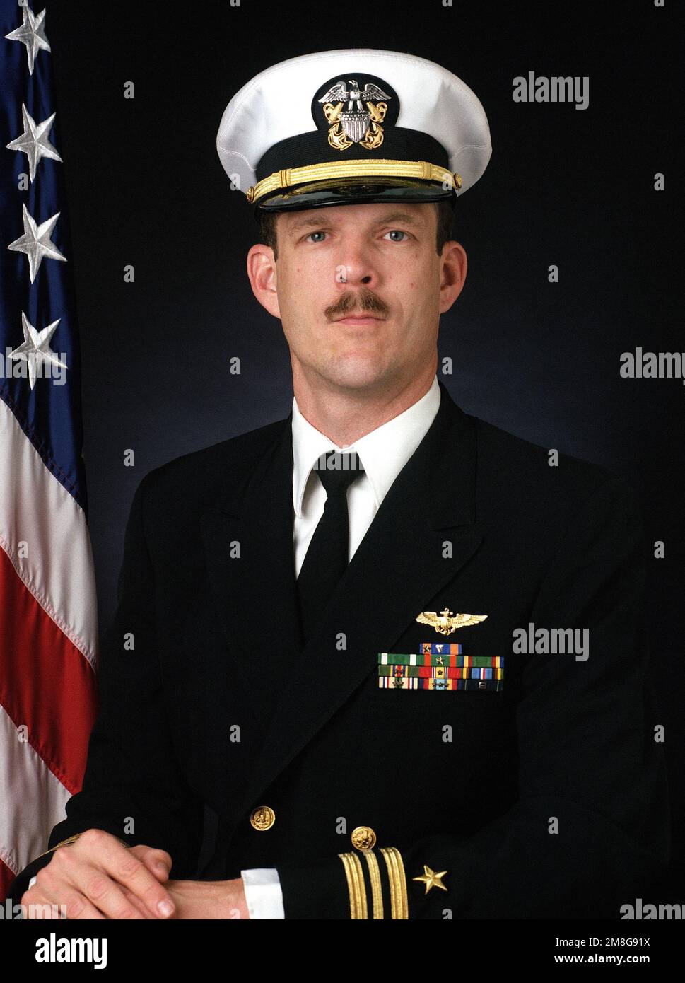 Lieutenant Commander Tom C. Trudell, USN (covered). Country: Unknown ...
